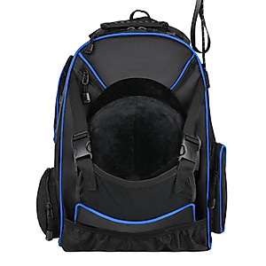 Large capacity equestrian horse riding gear horseback riding bag grooming tote bag equestrian backpack with helmet holder ringside equipment casual daypack backpacks