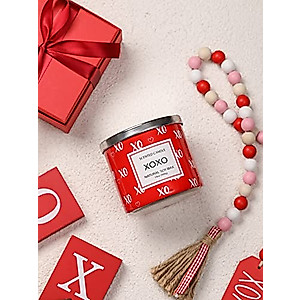 Champagne Scented Candle Wedding Day Engagement Party Gifts for Couples 3 Wick Large Jar, 14 oz