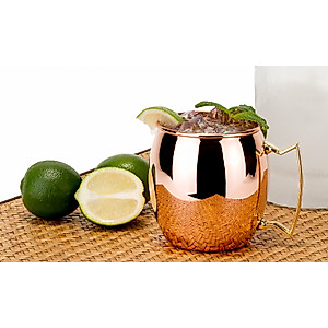 Old Dutch International, Purveyors of the ORIGINAL MOSCOW MULE MUG, 100% Pure Copper, Unlined Moscow Mule Mug, 16-Ounce