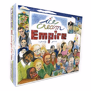 Ice Cream Empire Board Game | Fun Entrepreneurial Game for Families, Adults and Kids 7+ | Learn Business, Geography, and Math Skills | Competitive, Strategic, and Educational Game