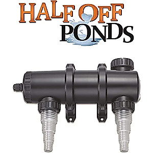 HALF OFF PONDS and Water Gardens Shock Wave 9-Watt in-Line Clarifier for Ponds and Water Features