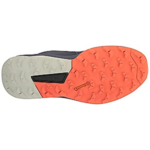 adidas Men's Terrex Trailrider Trail Running Shoe, Wonder Steel/Magic Grey Met/Impact Orange, 10