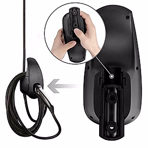 Charging Cable Organizer for Tesla,Wall Mount Connector Holder, Charger Cable Holder Adapter with Chassis Bracket,Compatible with Model 3/S/Y/X,Black