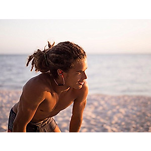 Altec Lansing MZX856-AB Bluetooth Active Earbuds, Blue