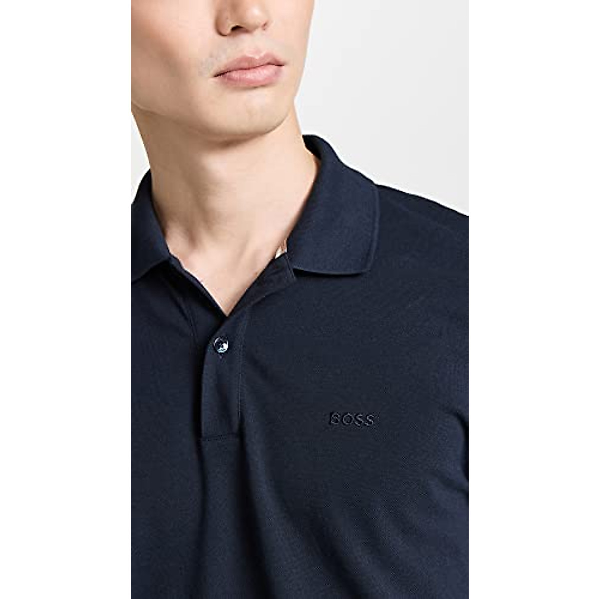 Boss Hugo Boss 50303542 Men's Pallas Short Sleeve Polo Shirt, Dark Blue, Large