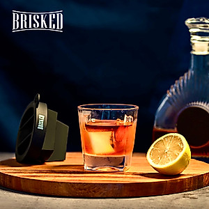 Whiskey Wedge Glass Set | Old Fashioned Whisky | Best Accessories & Gifts for Drinking Bourbon and Scotch | Perfect Whisky Gifts for Men (Step)