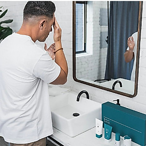 Standard Skin Care Kit, 4-Piece, Face Cleanser, Face Scrub, Day Cream & Night Moisturizer Gift Set, Back To School Gifts