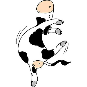 CafePress Mooviestars Ballet Cow Mug Ceramic Coffee Mug, Tea Cup 11 oz