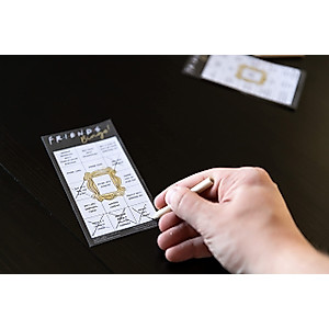 Paladone Friends TV Show Bingo Game - Play While Watching Your Favorite Show - Great Party Game, Red, PP8204FR