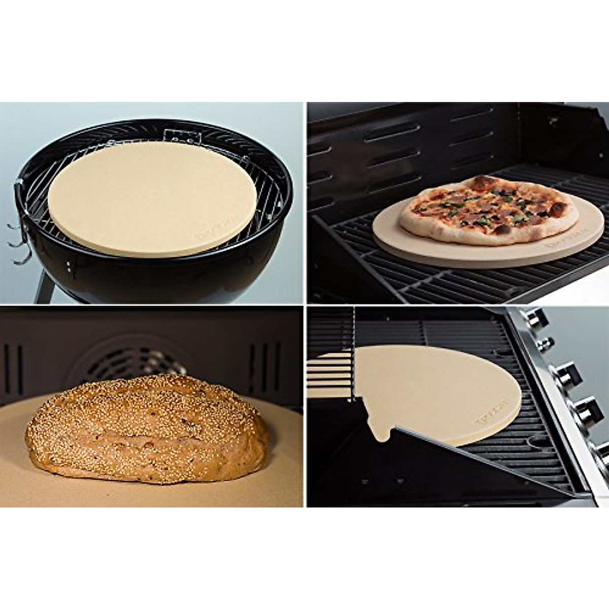 11"x 0.47" Small Size Round Cordierite Pizza Stone