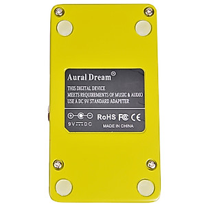 Aural Dream Oboe Tone A Synthesizer Guitar Effect Pedal includes Oboe,Oboe horn 16',Oboe horn 8' and Oboe horn 4'with Vibrato module,True bypass.