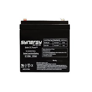 Alarm Back up Battery Fits 12 Volt 4.0ah - 12V4.5ah - 5.0ah Beiter DC Power