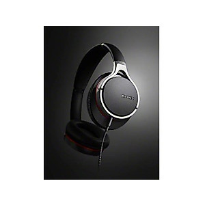 Sony MDR10R Hi-Res Stereo Wired Headphones (Black)