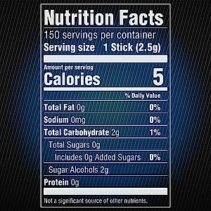 5 GUM Peppermint Cobalt Sugar Free Chewing Gum Bulk, 15 Sticks (Pack of 10)