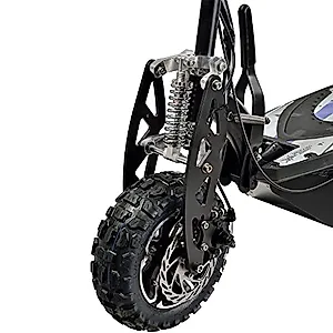 UberScoot 1600w 48v Electric Scooter, Black, Large