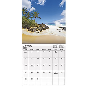 2023 Beaches Mini Wall Calendar