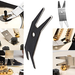 MusicNomad Premium Spanner Wrench with Microfiber Suede Backing (MN224)