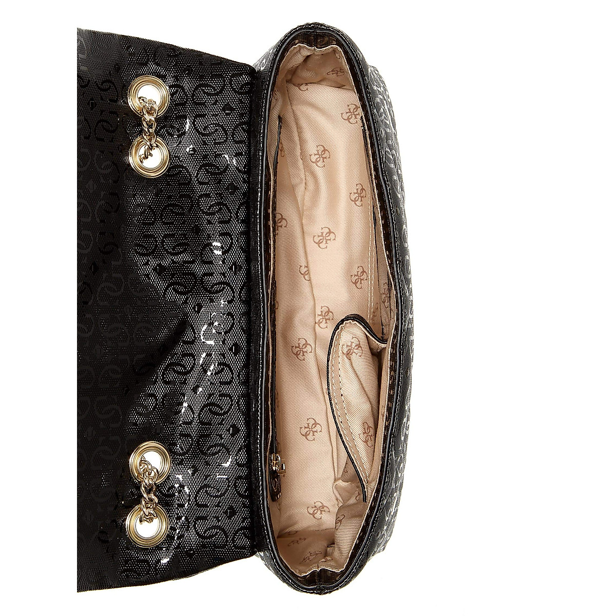 GUESS Dilla Convertible Crossbody Flap, Black