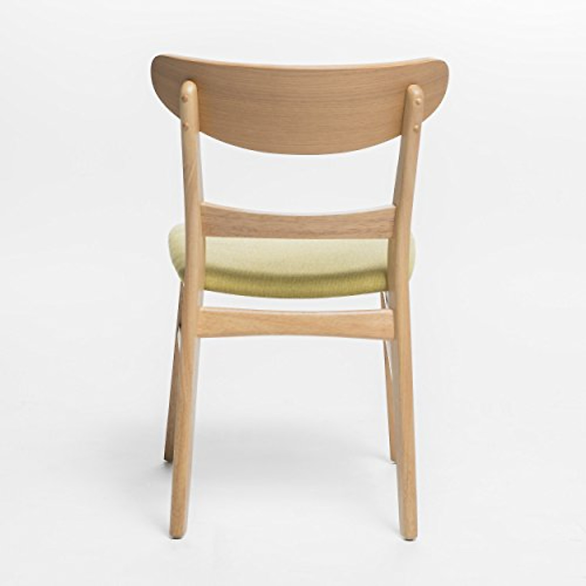 Christopher Knight Home Idalia Dining Chairs, 2-Pcs Set, Green Tea / Oak Finish