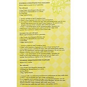 Trader Joe's Pumpkin Pancake and Waffle Mix - 2 Pack