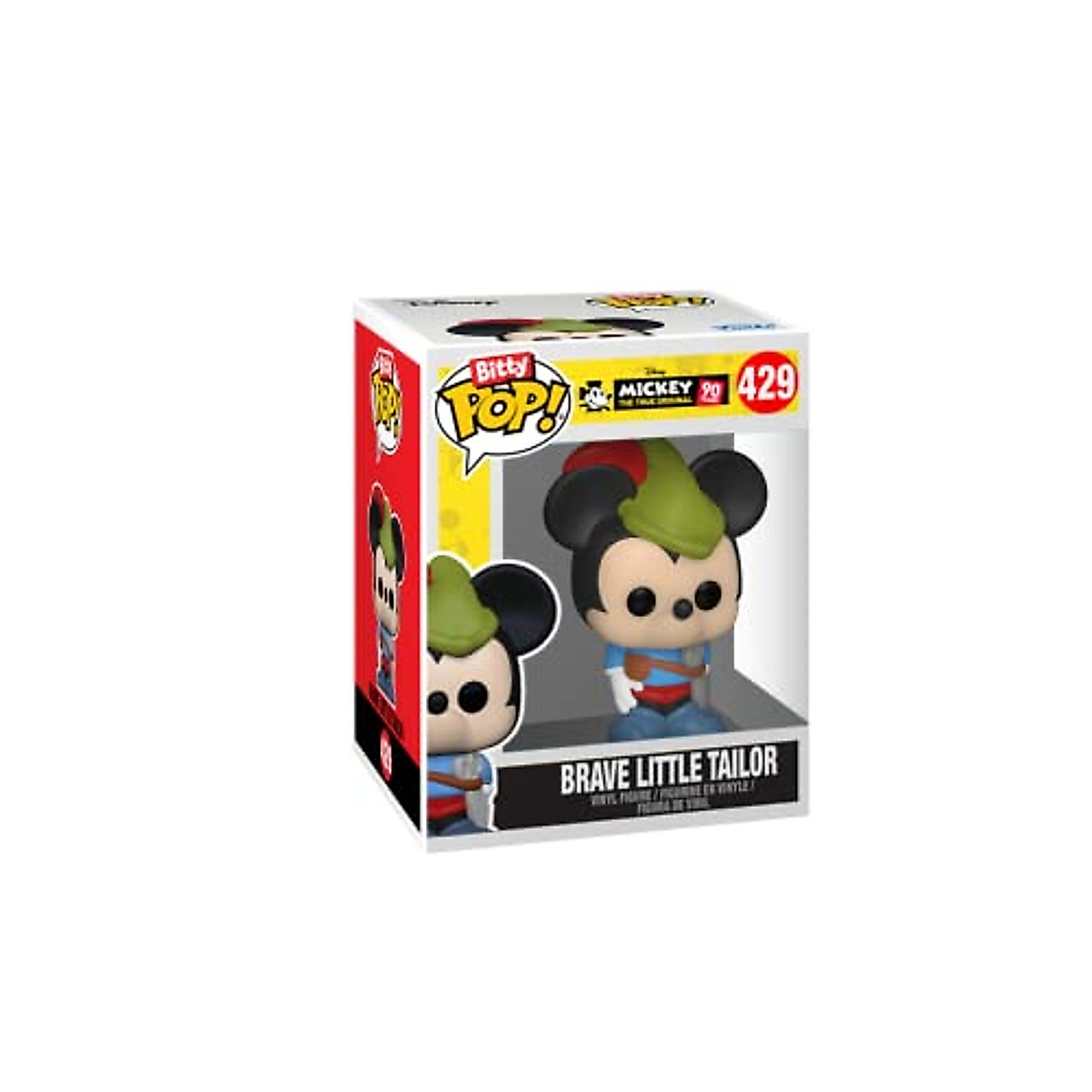 Funko Bitty Pop! Disney Mini Collectible Toys 4-Pack - Mickey Mouse, Minnie Mouse, Pluto & Mystery Chase Figure (Styles May Vary)