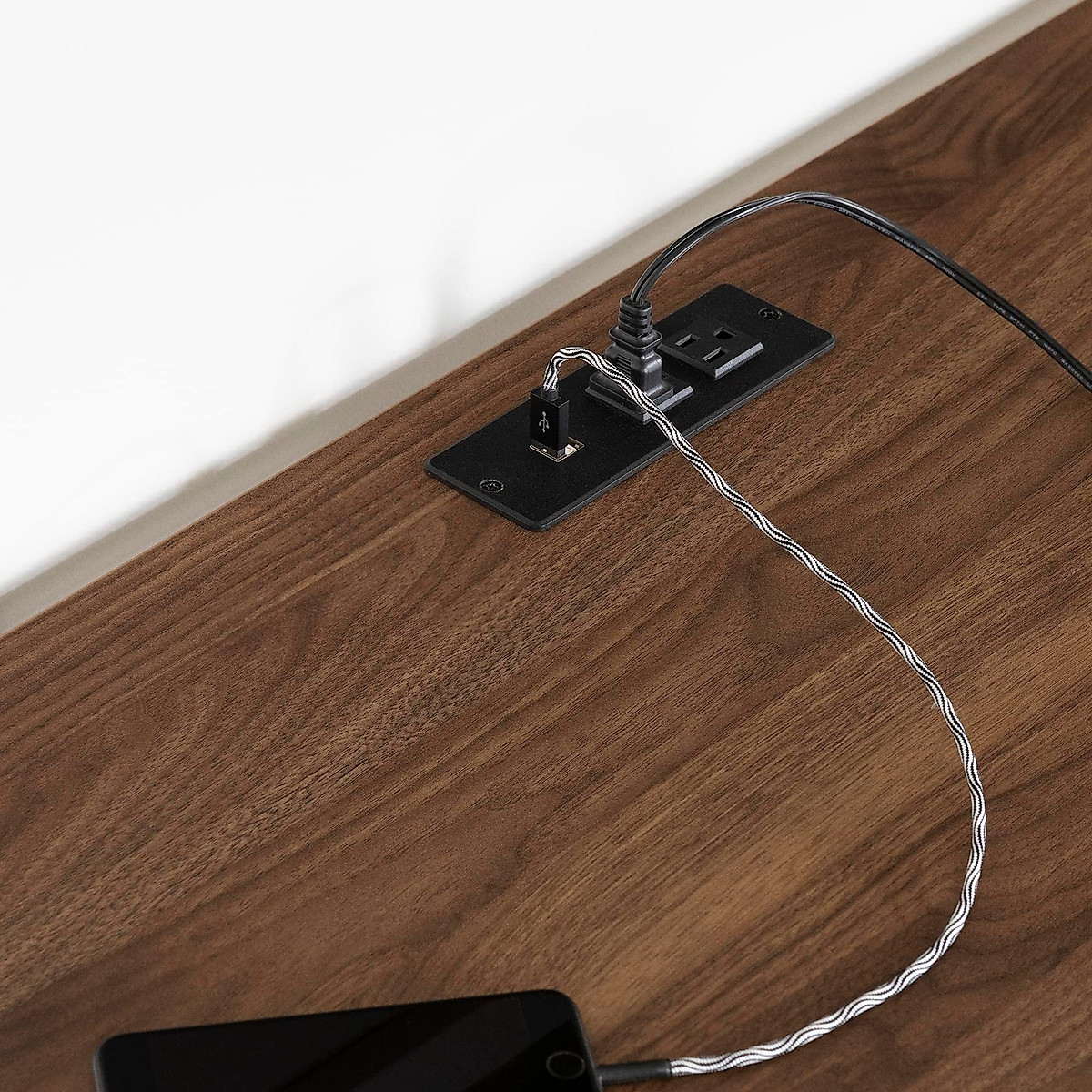 South Shore Zolten Desk, Natural Walnut