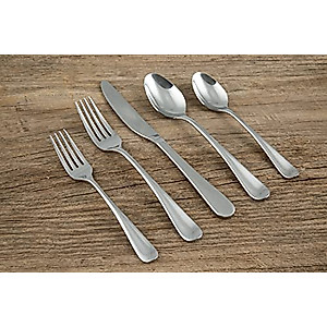 Cambridge Silversmiths Rhiannon Satin 45-Piece Flatware Set