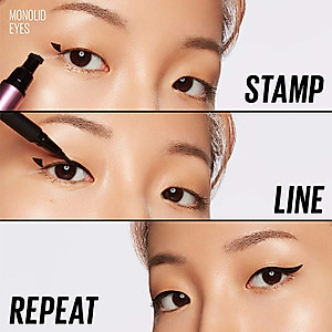 Kaja Winged Eyeliner Set - Wink Stamp Original | with Avocado Extract, Double-ended Wing, Smudge-Proof, Waterproof, Eye Irritation Tested