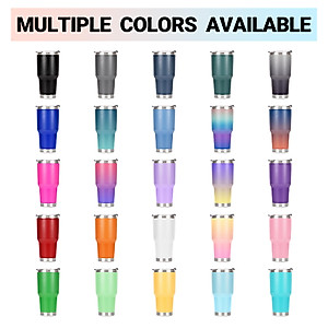 Customizedbee Personalized Tumbler with Picture Text Name Logo, 30oz Stainless Steel Custom Coffee Mug cup with Lid Straw, Anniversary Wedding Christmas Thanksgiving Birthday Gifts for Women Men Kid