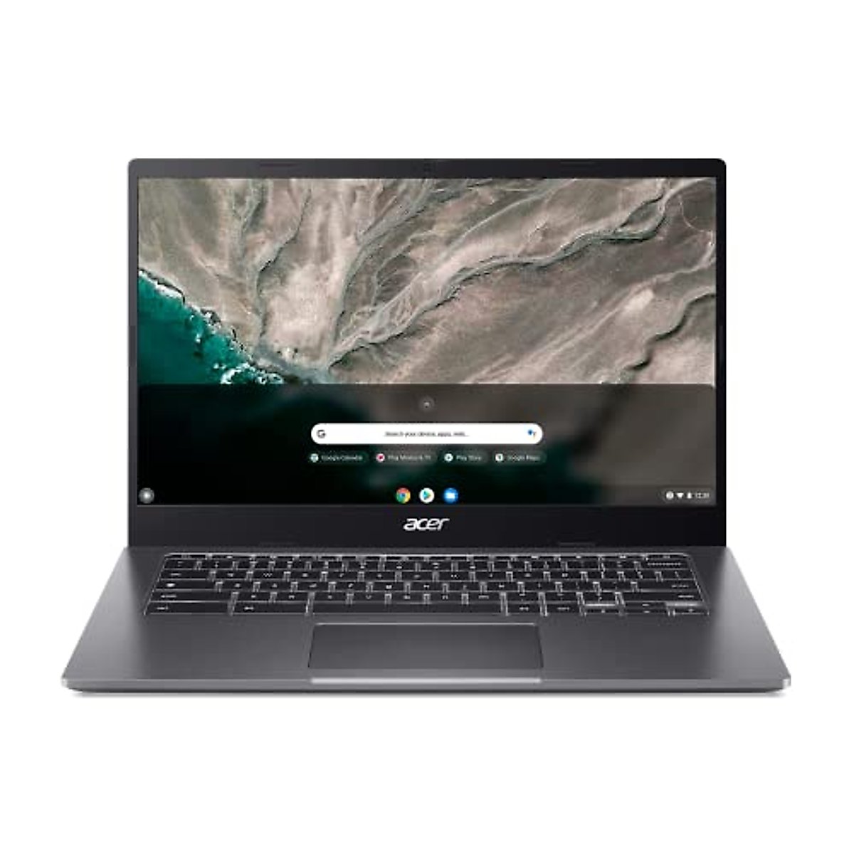 Acer Chromebook Enterprise 514 Laptop | Intel Core i3-1115G4 | 14" Full HD IPS Touch Display | 8GB LPDDR4X | 128GB NVMe SSD | microSD | Intel Wi-Fi 6 | Backlit Keyboard | Chrome OS | CB514-1WT-33MW
