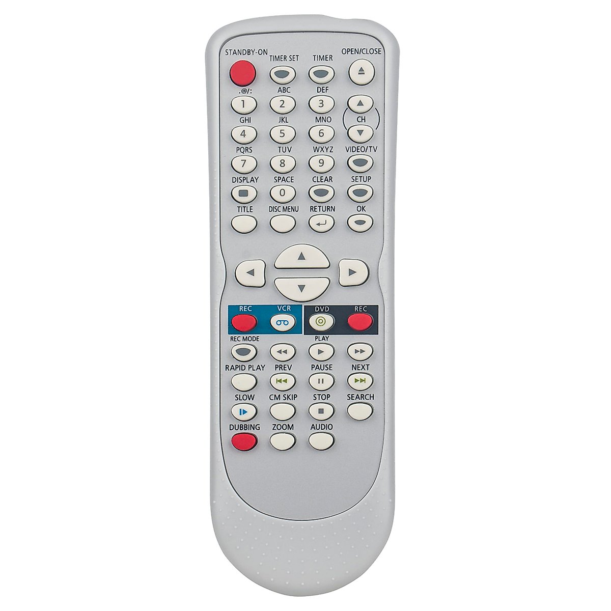 NB654 NB654UD Replace Remote Control fit for FUNAI DVD VCR Combo WV20V6 SV2000 PY90VG, Also Works for Pye Video PY90VG DVD Recorder with Video Cassette Recorder