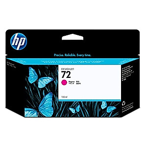 HP C9372A 72 Ink Cartridge, 130ml, Magenta