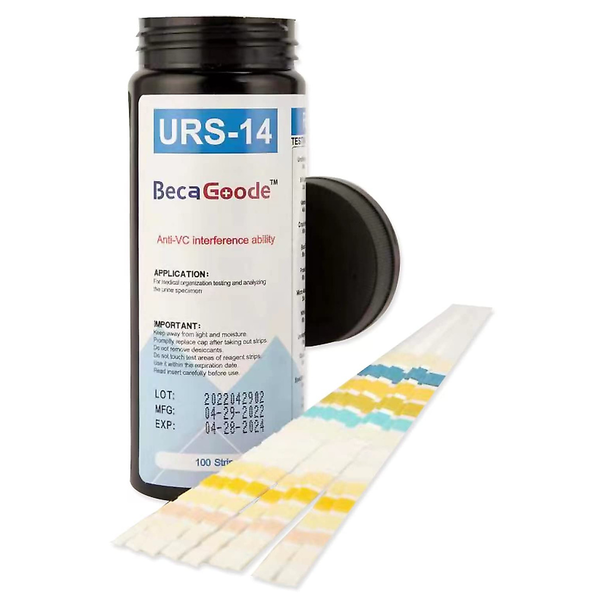 14 Parameter iUrine-Test Strips - 100 Cnt