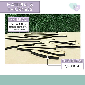 Personalized Wooden Circle Crib Sign – Customize First and Last Name - 3 Sizes: 12, 18, 24 inches wide -Nursery Name Sign, Baby Shower Decor, Birthday Party - Made by Lavender Dots Design