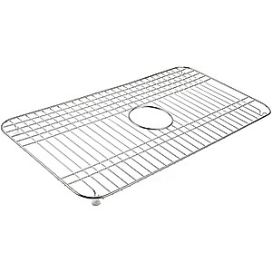 UPGRADED Lifetime Appliance K-6517-ST Bottom Basin Stainless Steel Rack Compatible with Kohler Bakersfield Sink - Upgraded