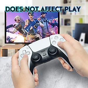 ECHZOVE 4-Pack USB Type C Adapter, Designed PS5 Controller Charging Station, Detachable Compatible with Many PS5 Controllers with Type-C Charging, Prevent Scratches on The DualSense Controller