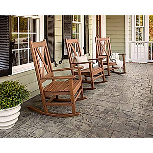POLYWOOD® Braxton Rocker, Mahogany