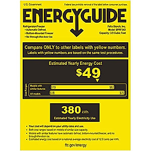 Summit Appliance SPRF34D 24" Wide 2-Drawer Refrigerator-Freezer; 3.9 cu.ft. Capacity; Frost-free Operation; Built-in Capable; Stainless Steel Construction; LED Lighting and Adjustable Drawer Dividers