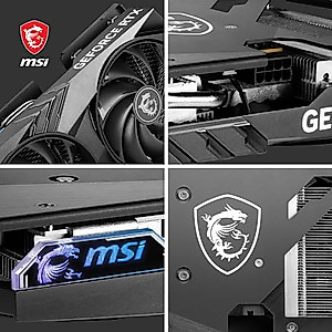 MSI GeForce RTX 4060 Gaming X 8G Graphics Card - RTX 4060 GPU, 8GB GDDR6 (17Gbps/128-bit), PCIe 4.0 - Twin FROZR 9 (2 x TORX Fan 5.0), RGB - HDMI 2.1, DisplayPort 1.4a