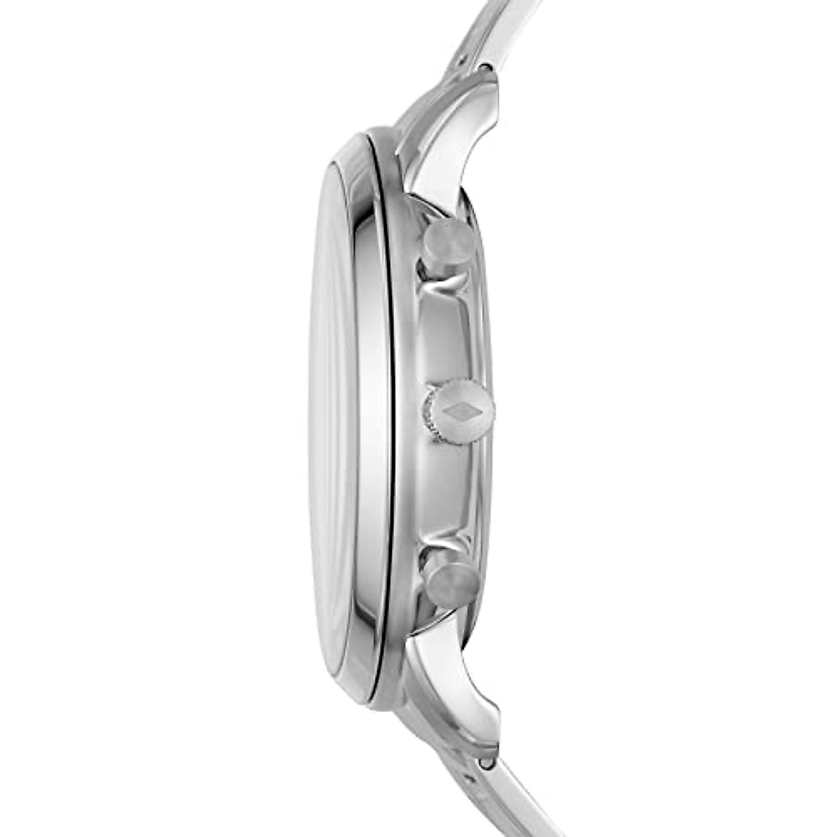 Fossil Men's Neutra Quartz Stainless Steel Chronograph Watch, Color: Silver (Model: FS5792)