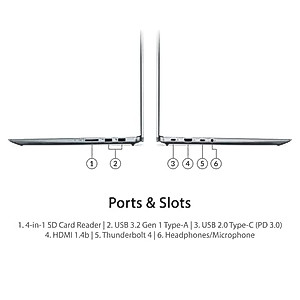 Lenovo Ideapad 5i Pro Laptop, 16" QHD 2.5K IPS Display, Intel Core i5-11300H, GeForce MX450, 8GB RAM, 512GB SSD, IR Camera, Backlit Keyboard, WiFi 6, Windows 11 Home