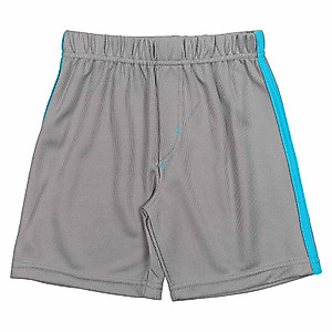 Sesame Street Cookie Monster Infant Baby Boys Graphic T-Shirt and Shorts Outfit Set Blue/Gray 24 Months