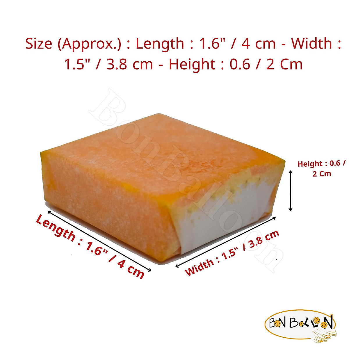 bonballoon 1pcs Islamic Fragrance Perfume Jamid Natural Organic Musk Amber Solid Alcohol Free Arabian Arab Cube Halal