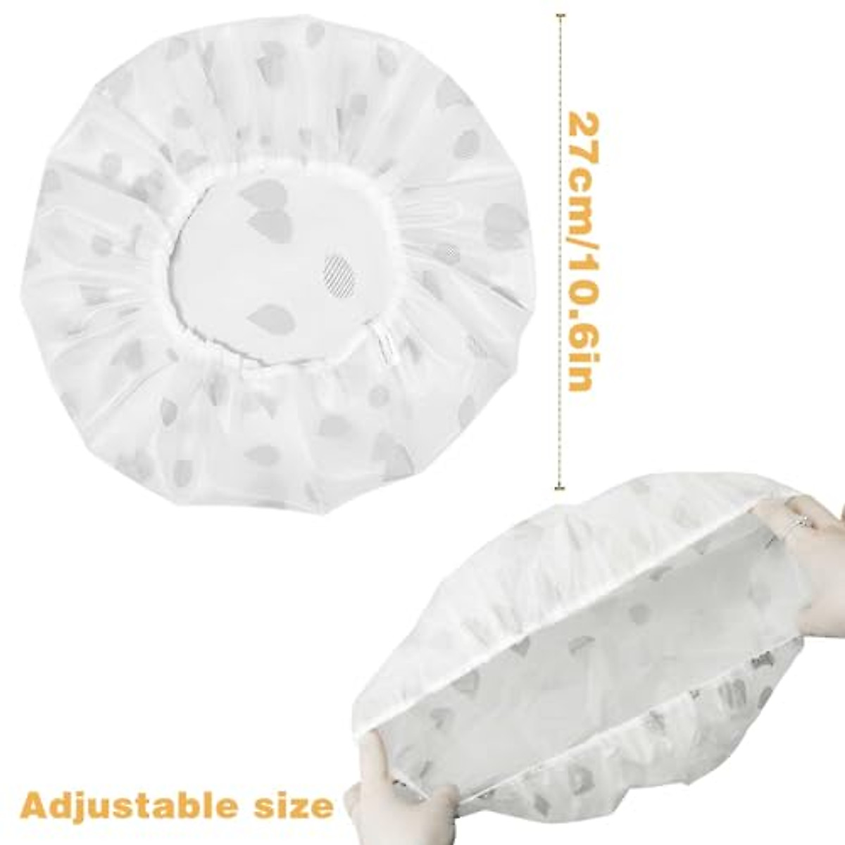 2Pcs Bowl Covers, Bread Proofing Cover Reusable Bowl Covers for Bread Proofing, Bread Cover for Rising Adjustable Elastic Bowl Covers, Bowl Covers for Bread Rising Sourdough Proofing Covers