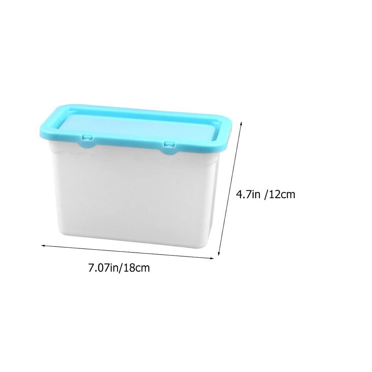 Zerodeko Laundry Pod Container with Lid 6pcs Laundry Pod Box Laundry Canister Clothes Washing Storage Canister Plastic Wrapping Boxes Laundry Container Laundry Beads Case Laundry Holder