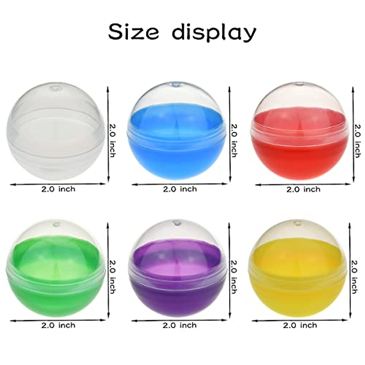 CooShou 6Pcs Lizard Bearded Dragon Feeding Toys Ball Reptile Food Toys Ball Lizard Interactive Toys for Bearded Dragon, Lizard, Gecko and Small Animals