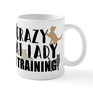 CafePress Crazy Cat Lady Ceramic Coffee Mug, Tea Cup 11 oz