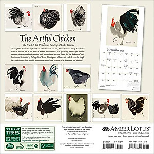 Artful Chicken 2021 Calendar