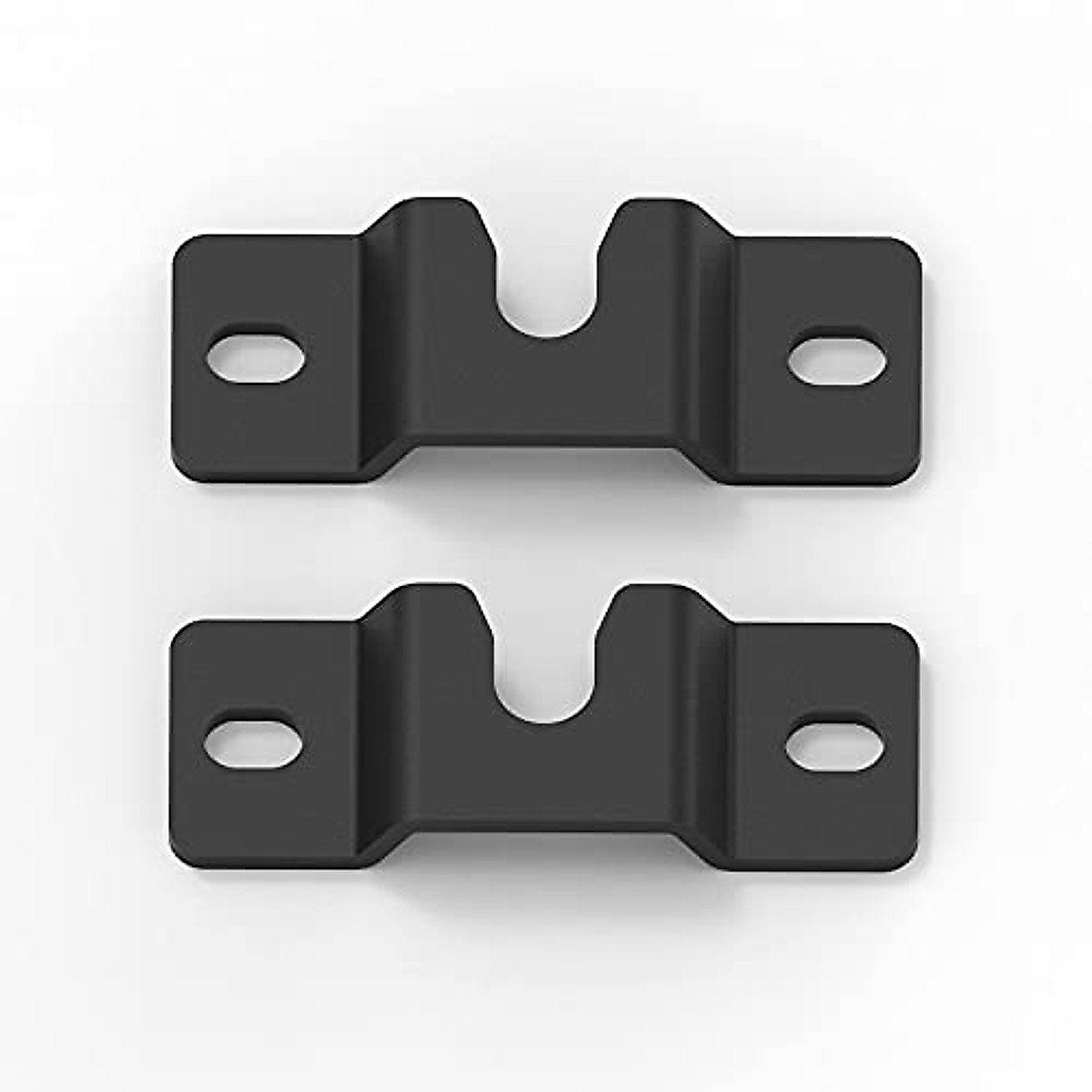 JINGer Sound Bar Wall Mount Brackets for VIZIO Sound BarSoundbar Mounting Bracket for VIZIO SoundBar SB3851C0SB3630E6SB3621nF8MSB4551D5 Speaker with Wall Mount Screws Black