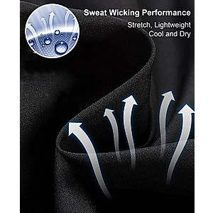 Liberty Imports Pack of 5 Men's Stretch Cool Dry Muscle Tank Tops Athletic Crewneck Sleeveless Workout Shirts (White/Red/Blue/Gray/Black, XX-Large)